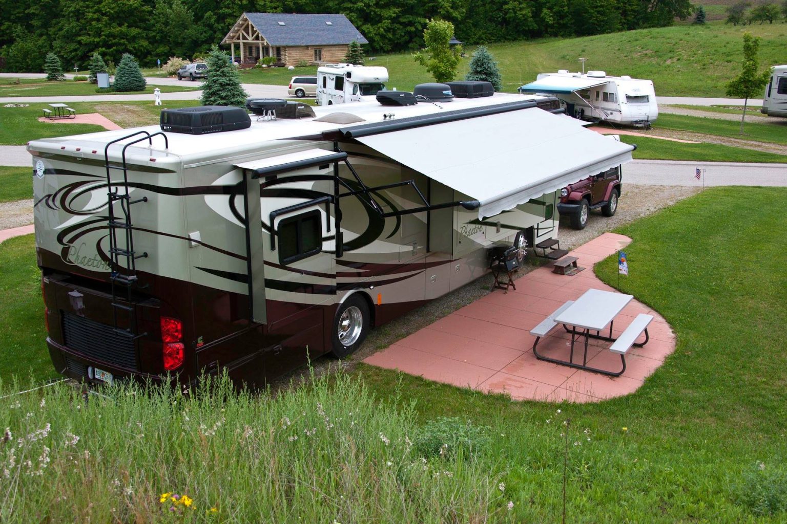 Photo RV Park Camping video Northern Michigan
